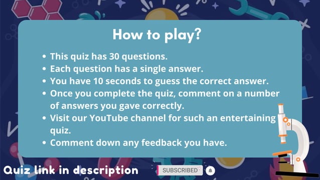 Science Trivia : Most Interesting Science Trivia Questions You'll Ever Encounter. | PDF