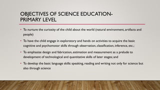 Introduction to Science education - d.eled