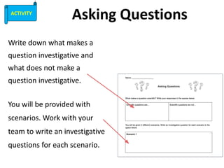 Introduction to Scientific experiment for grade 7 | PDF