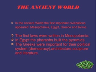 The Ancient World and the Middle Ages | ODP