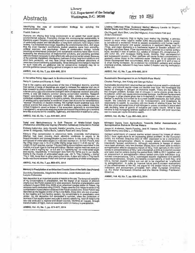 Science Update - No 253 - Nov 2014