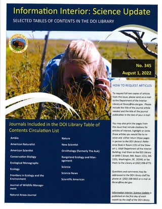 Science Update - No 345 - Aug 2022 | PDF