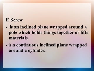 Science 5 (Simple Machines) | PPT