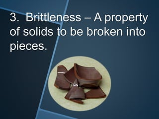 Science V- special properties of materials | PPTX