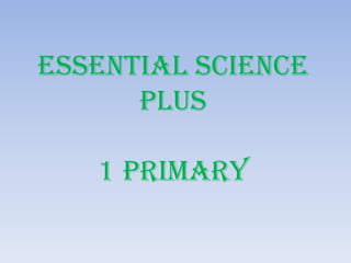 Science vocabulary. essential science 1 | PPTX