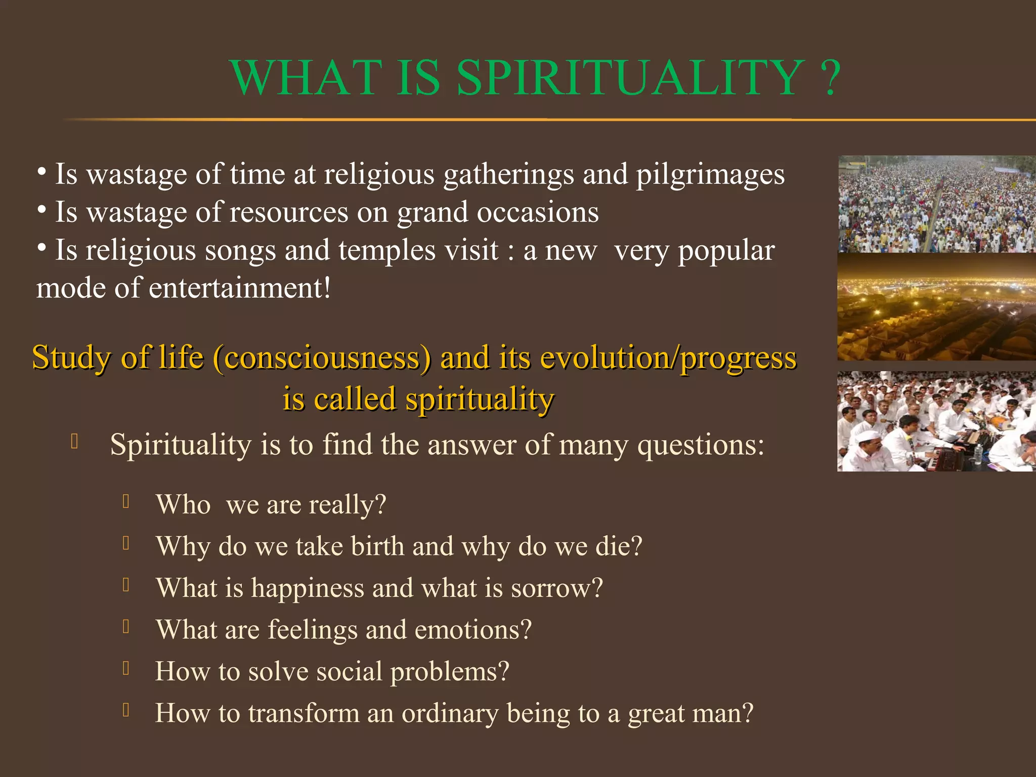 Science vs spirituality (vedantic explanation) | PPT
