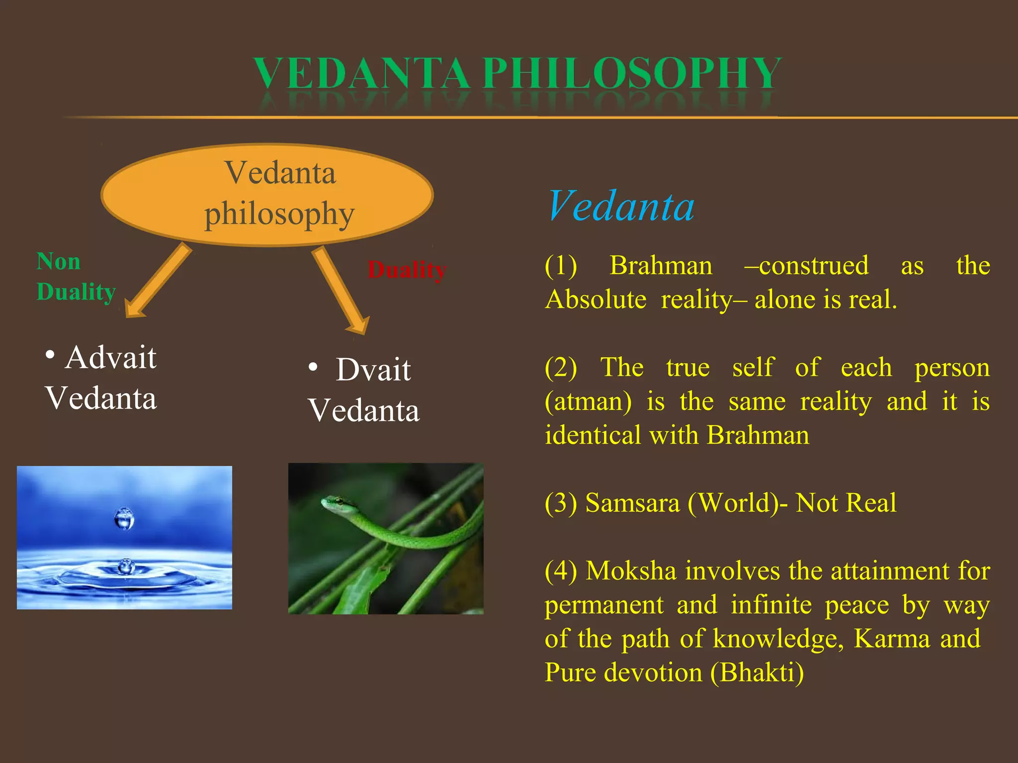 Science vs spirituality (vedantic explanation) | PPT
