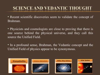 Science vs spirituality (vedantic explanation) | PPT