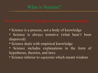 Science vs spirituality (vedantic explanation) | PPT