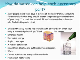 Science water i excretory system | PPT