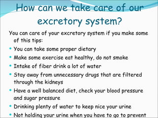 Science water i excretory system | PPT