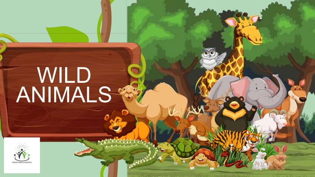 Wild Animals Presentation in Green Colorful Illustrative Style.pptx