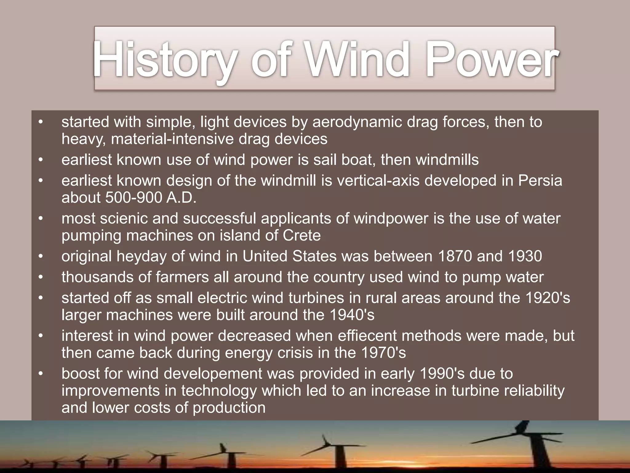 Science Wind Power | PPTX