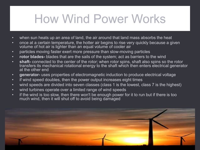 Science Wind Power | PPTX