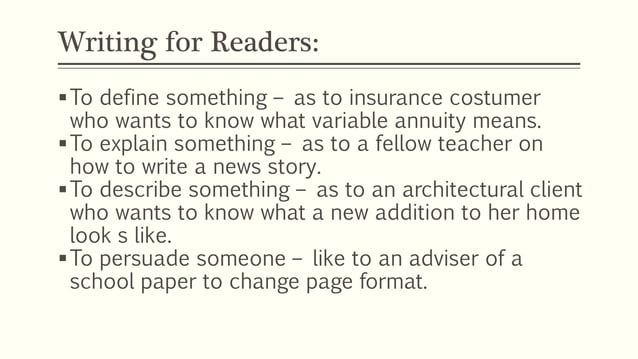 Science writing | PPTX | Science