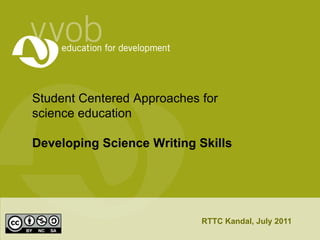 Improving science writing skills | PPTX | Educational Assessment ...