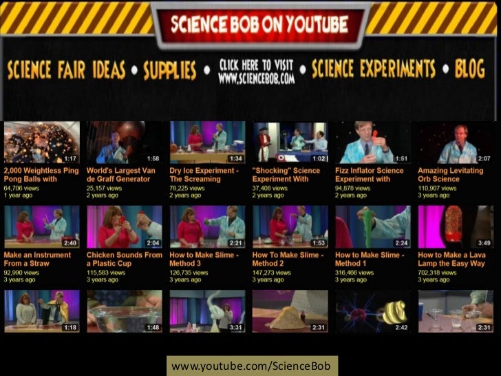 Science YouTube Channels
