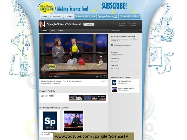 Science YouTube Channels