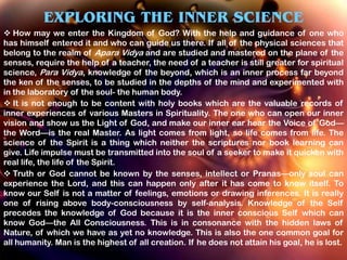 Scienc of spirituality ppt | PDF