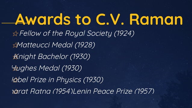 Life of CV Raman | PDF | Physics | Science