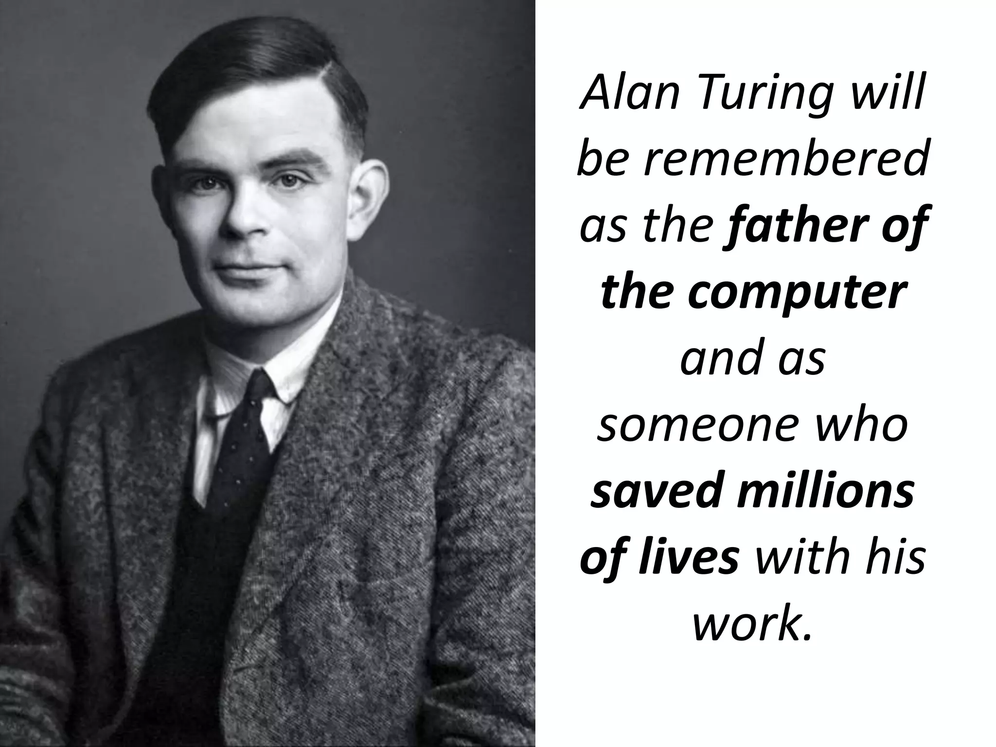 Sciennes Alan Turing Assembly 14.5.21