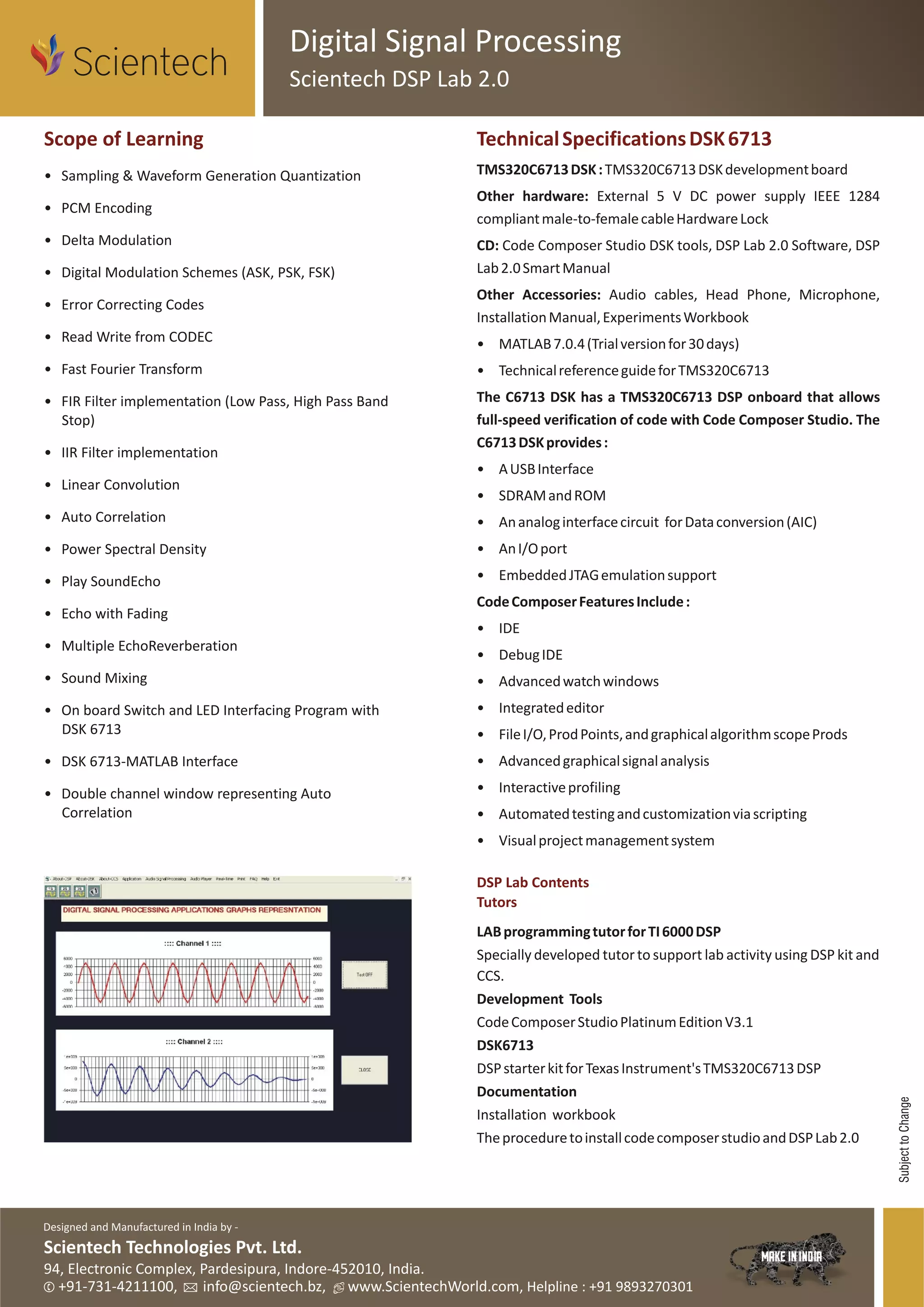 Scientech trainer kit catalog | PDF