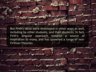 The London School of Linguistics | PPTX