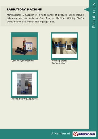 Physics Instrument by Scientico medico-engineering-instruments | PDF