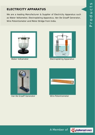 Physics Instrument by Scientico medico-engineering-instruments | PDF