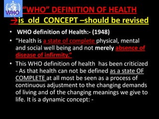 Scientific latest new definition of health-dr.rajkumar dhaugoda | PPTX ...