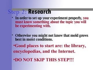 Scientific Method | PPT | Biological Sciences | Science