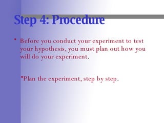 Scientific Method | PPT