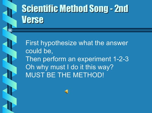 Scientific Method Steps and Song | PPT