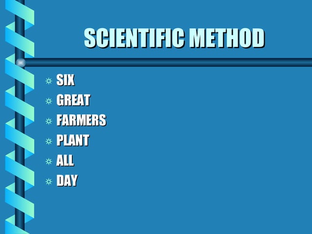 Scientific Method Steps and Song | PPT