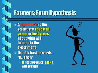 Scientific Method Steps and Song | PPT