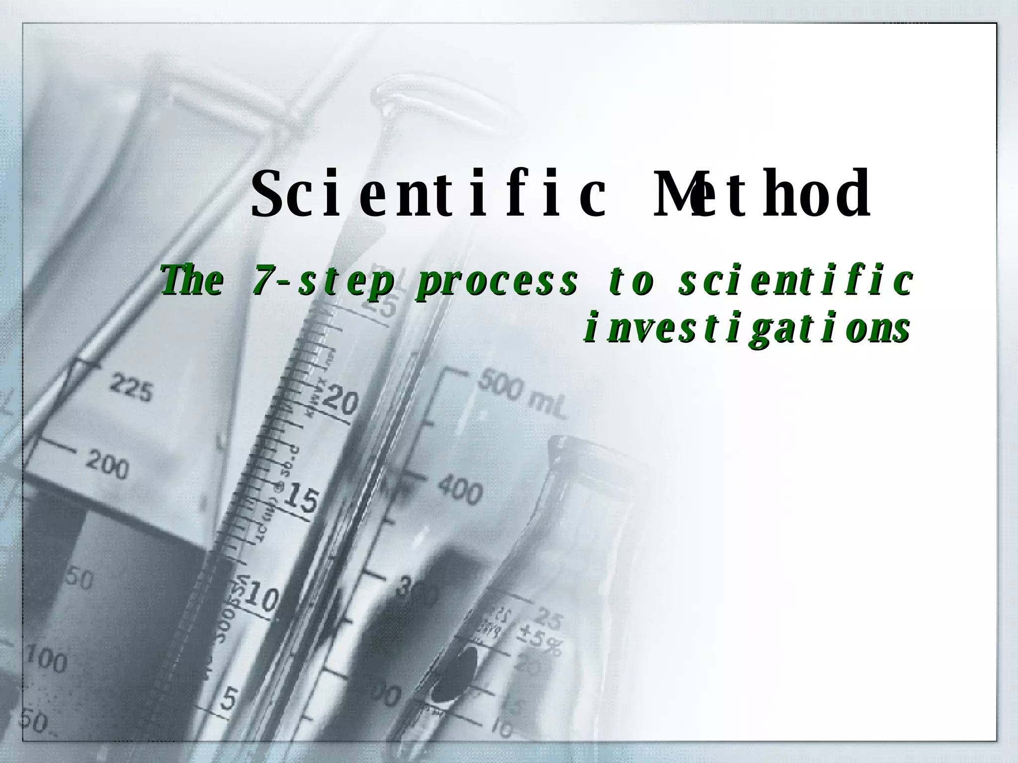 Scientific Method | PPT