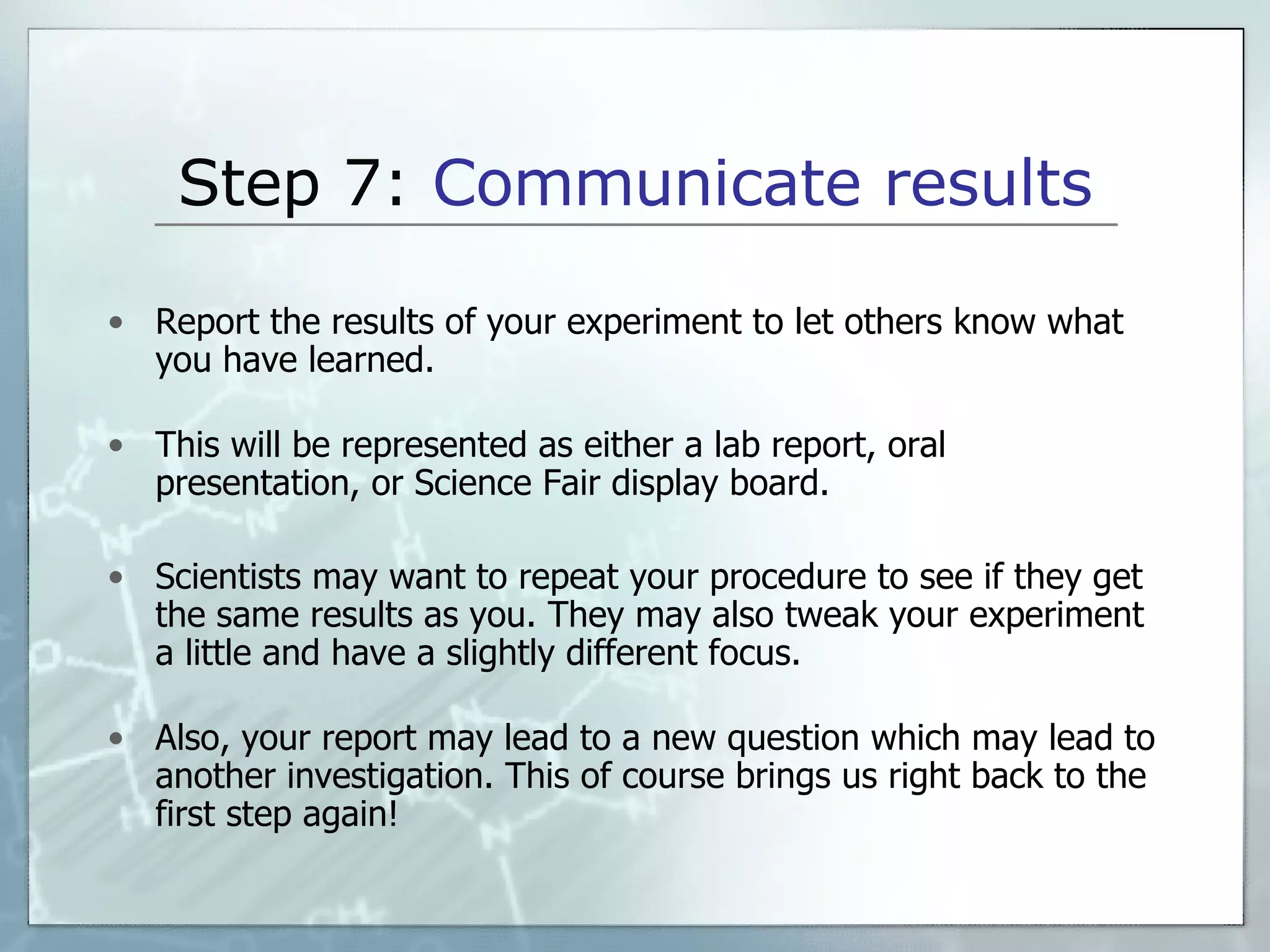 Scientific Method | PPT