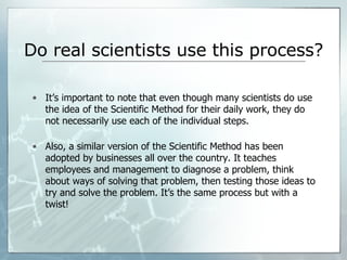 Scientific Method | PPT