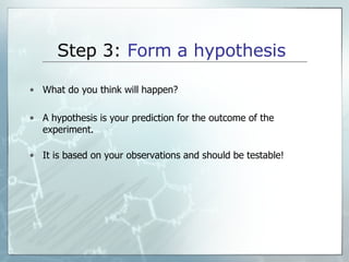 Scientific Method | PPT