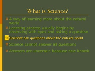Scientific Method Mod | PPT | Physics | Science