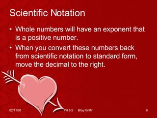 Scientific Notation | PPT