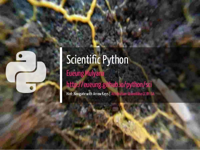 Scientific Python