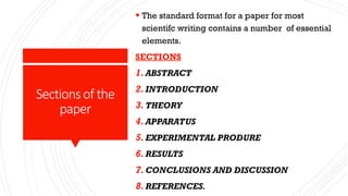 Scientific and technical writing | PPT