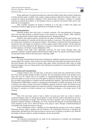 Scientific and technological researches | PDF