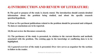 Scientific article writing | PPTX