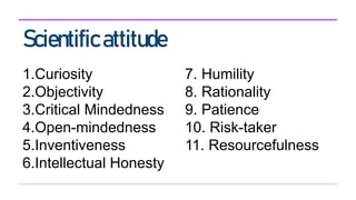 SCIENTIFIC ATTITUDE.pptx