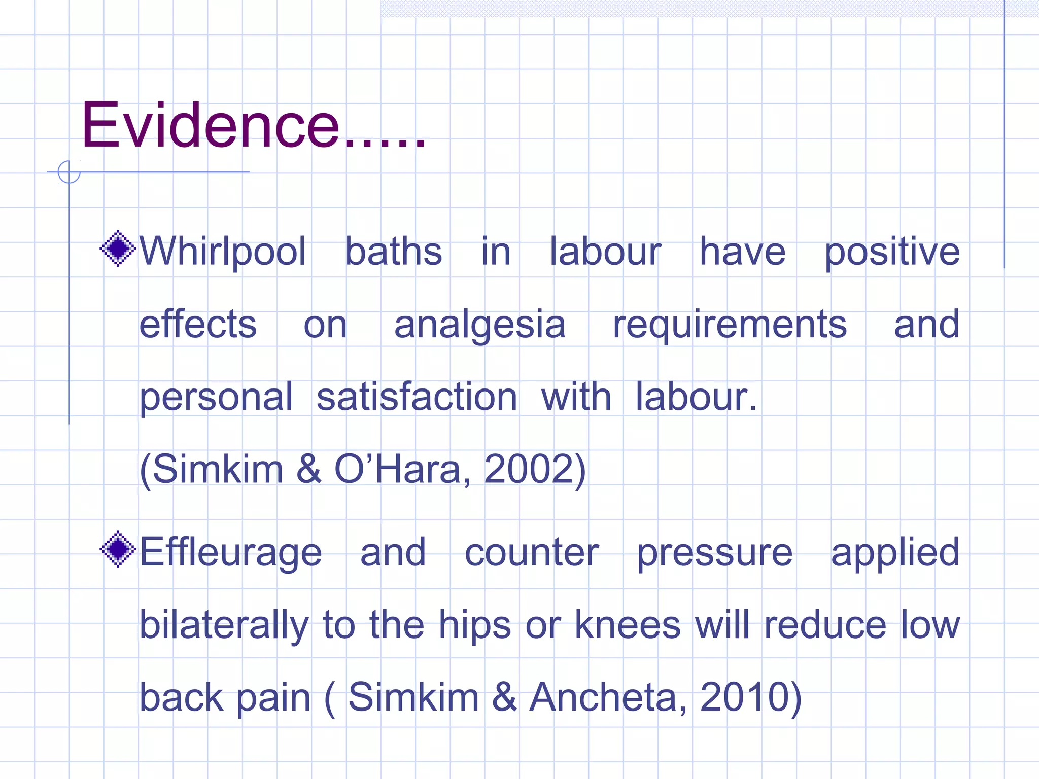 Scientific basis for intranatal care | PPT