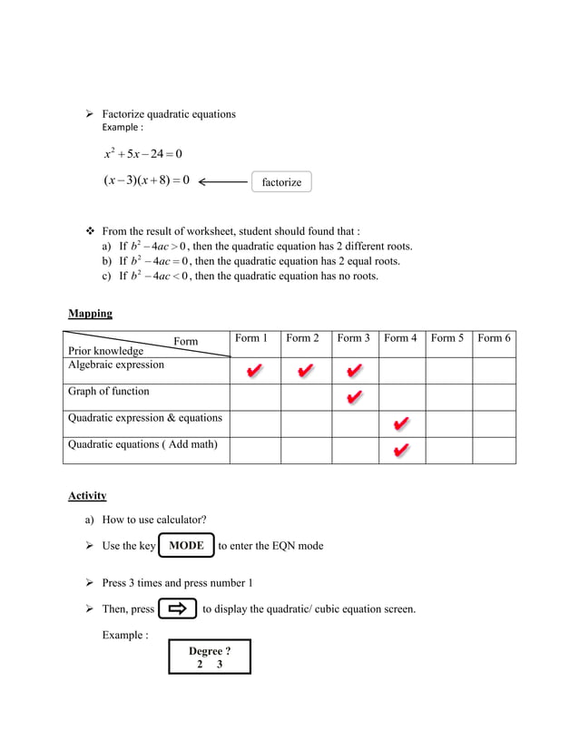 Modul penggunaan kalkulator sainstifik sebagai ABM dalam Matematik | DOCX