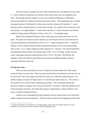 Scientific calculator project in c language | PDF