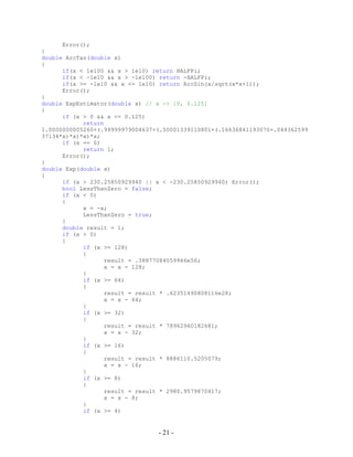 Scientific calculator project in c language | PDF